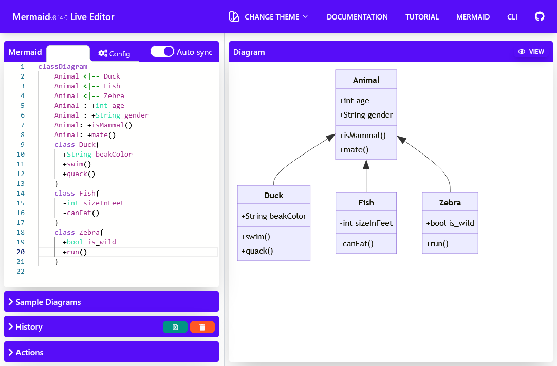 GitHub の Markdown で Mermaid が使えるように