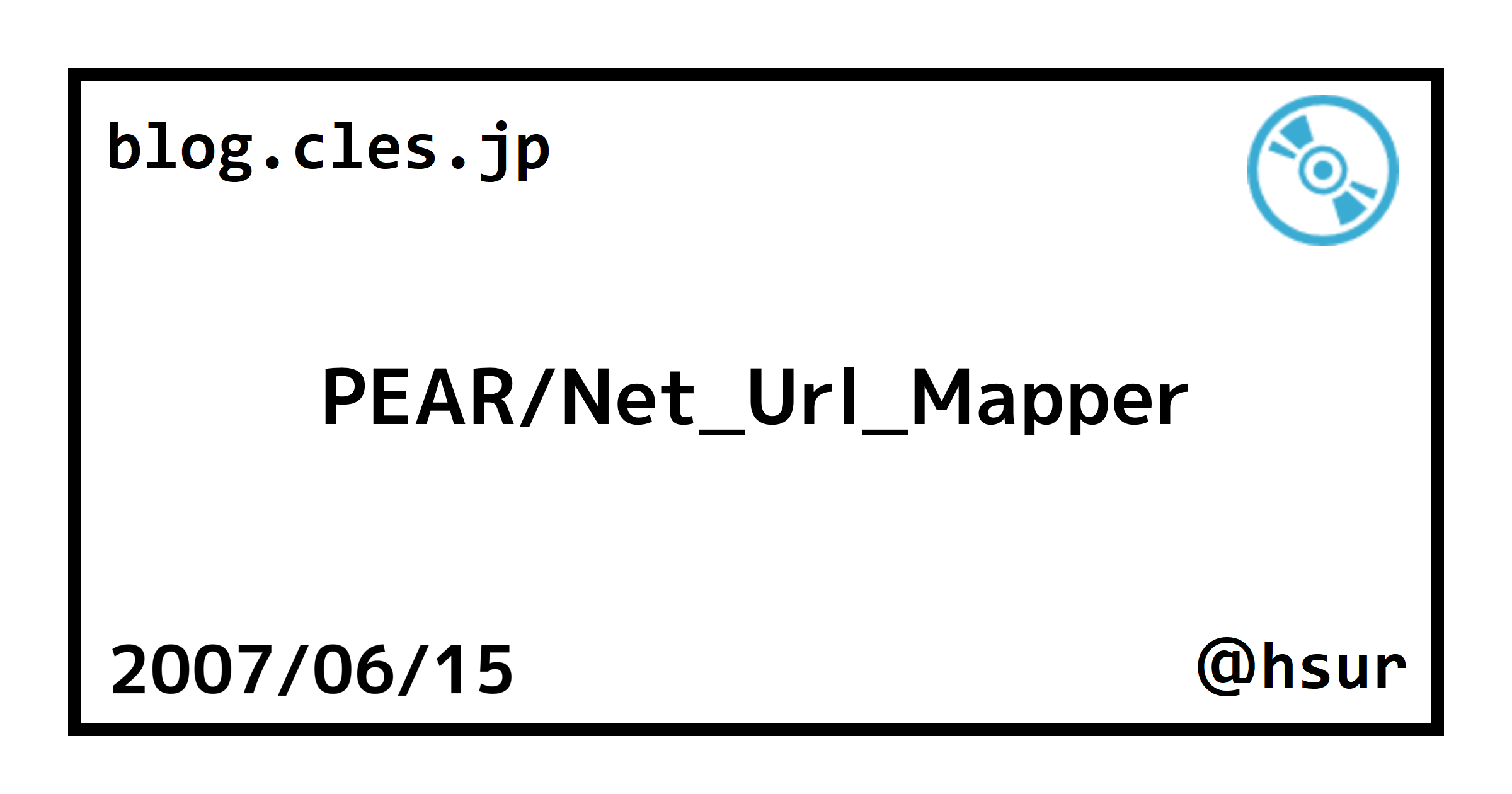 PEAR/Net_Url_Mapper